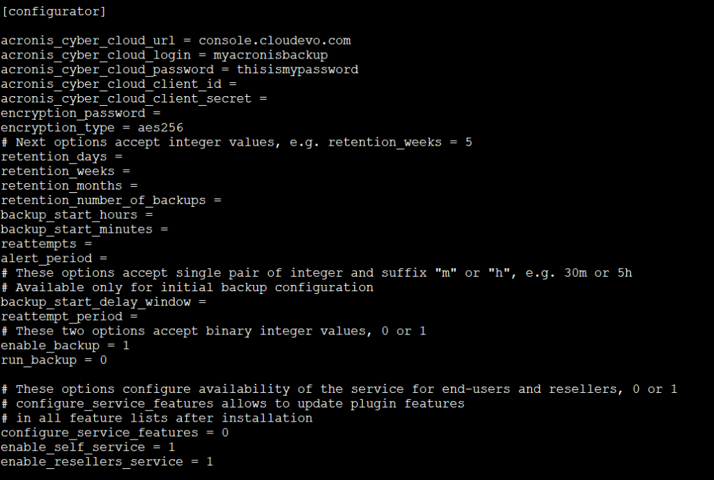 Acronis cPanel Install Guide – Wiki CloudEvo – Acronis Cyber Protect ...
